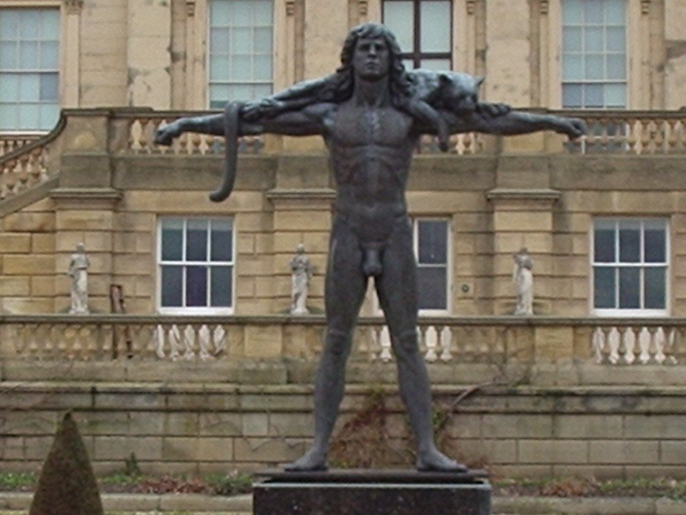 "Statue of Orpheus in the Garden of Harewood House (Leeds)" by Patricia ...