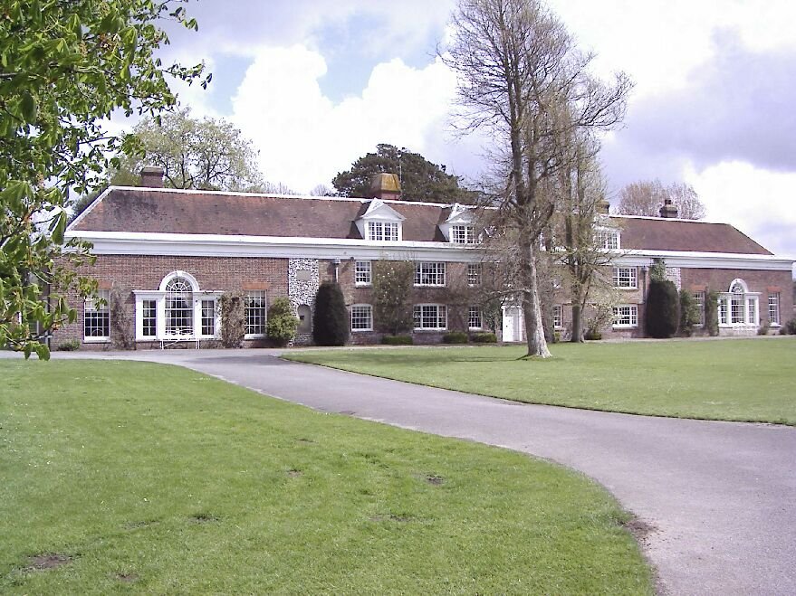 "Bentley Manor House (open to the public) at Bentley Wildfowl & Motor ...