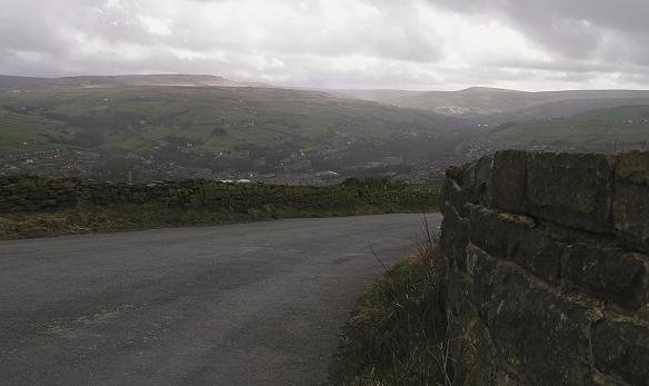 "Looking down into The Colne Valley, Huddersfield, The West Riding" by ...