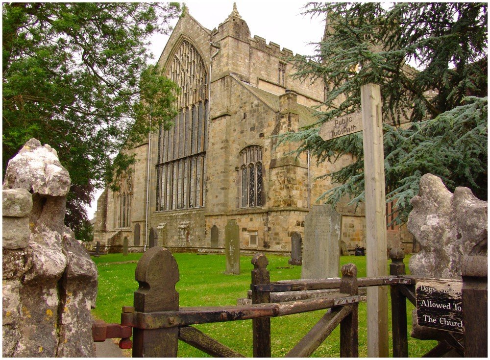 "This is a beautiful priory in Cartmel, Cumbria" by Leon Desrocher at ...
