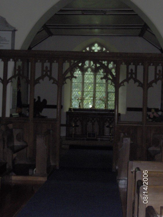 "Llanrhian Church Inside - St Rhian near crossroads to Porthgain/St ...