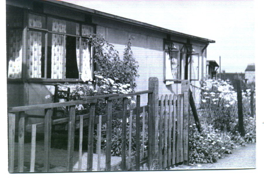 "This prefab built just after WWII is now no longer there - a picture ...