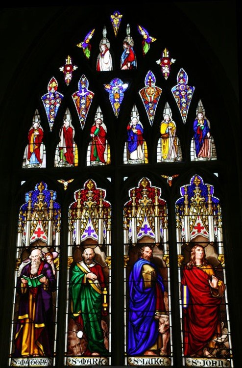 "Victorian stained glass windows, St Helen's Church, Abingdon ...