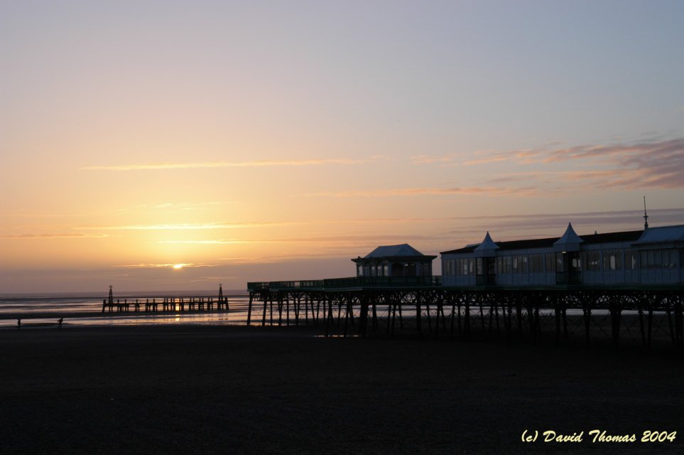 "Pier at Sunset. Lytham St Anne's, Lancashire. Taken By David Thomas ...