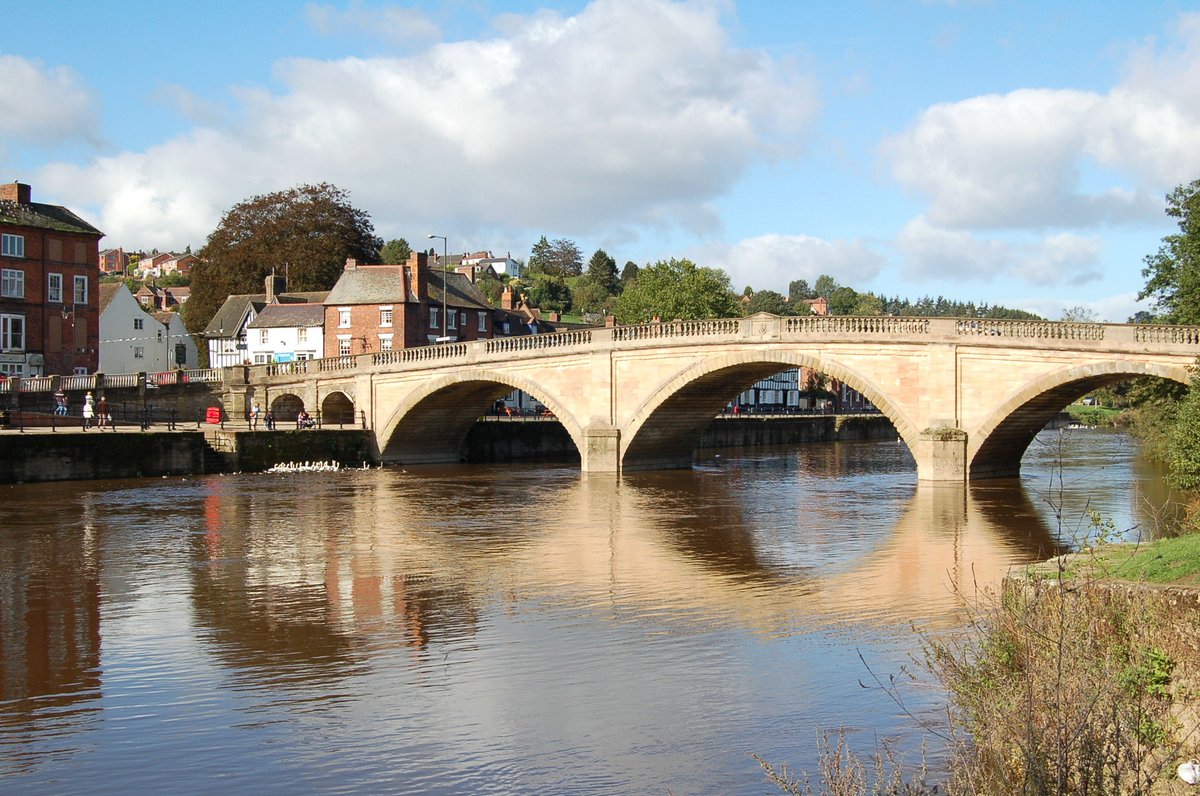 "Telford's bridge across the River Severn in Bewdley" by Clive Thompson ...