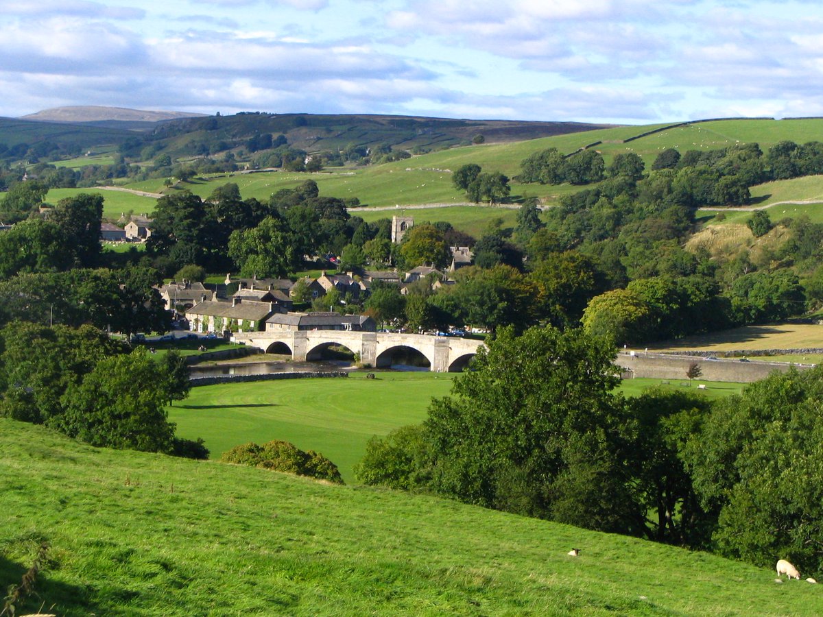 "Burnsall Village, Wharfedale, Yorkshire Dales National Park." by Doug ...