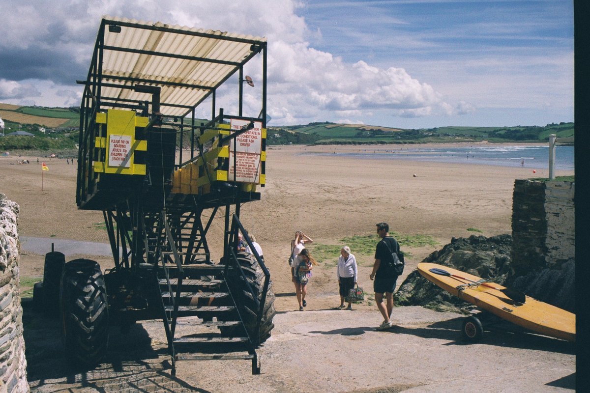 "Sea Tractor, Burgh Island, Devon." by Alan Wightman at ...