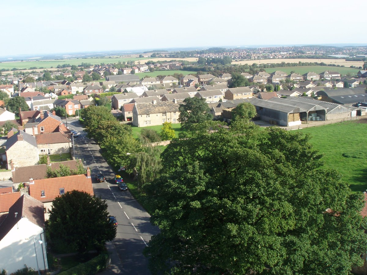 "Laughton en le Morthen village, from the top of all Saints Church" by ...