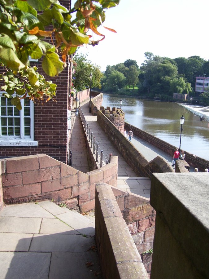 "Chester City Walls, Chester" by Lauren Daniells at PicturesofEngland.com