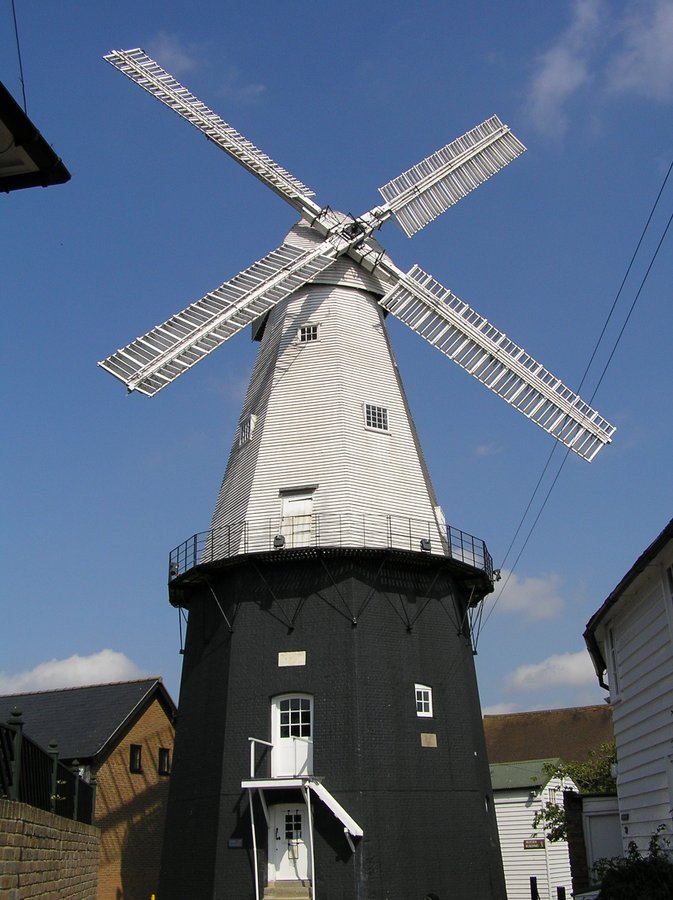 "Built in 1814. Union Windmill is the finest working Smock windmill in ...