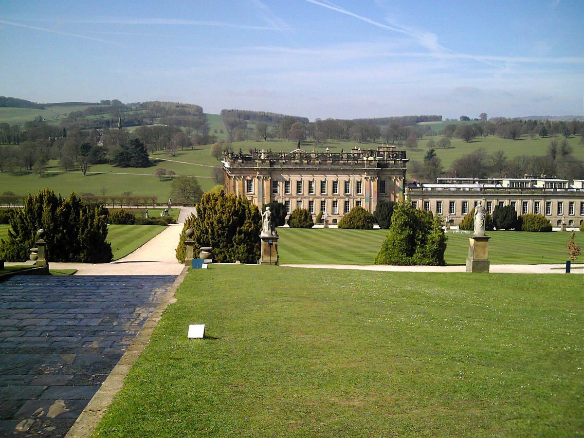 "Chatsworth house - 'the cascade' Chatsworth park, Derbyshire" by Roo ...