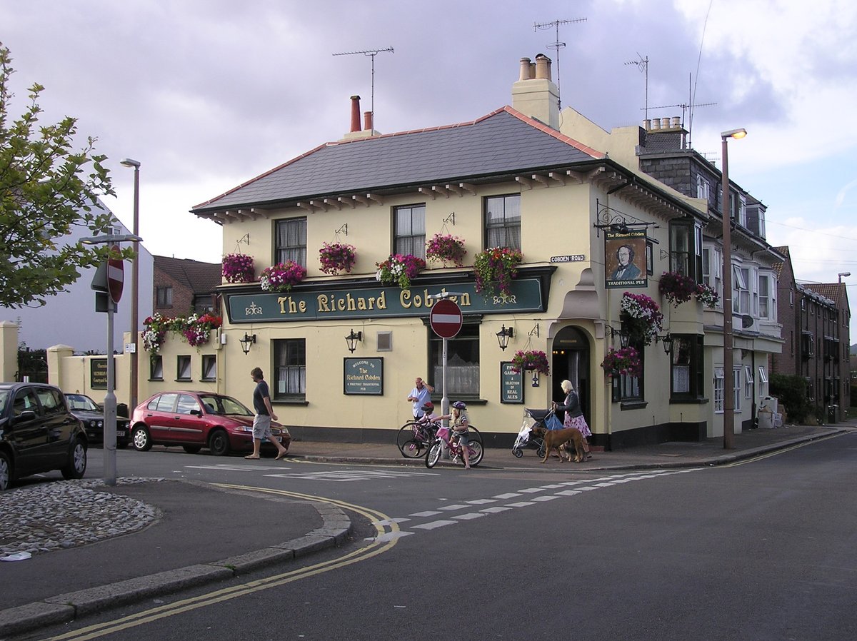 "Richard Cobden Pub, Clifton Road, Worthing, West Sussex (formerly the ...