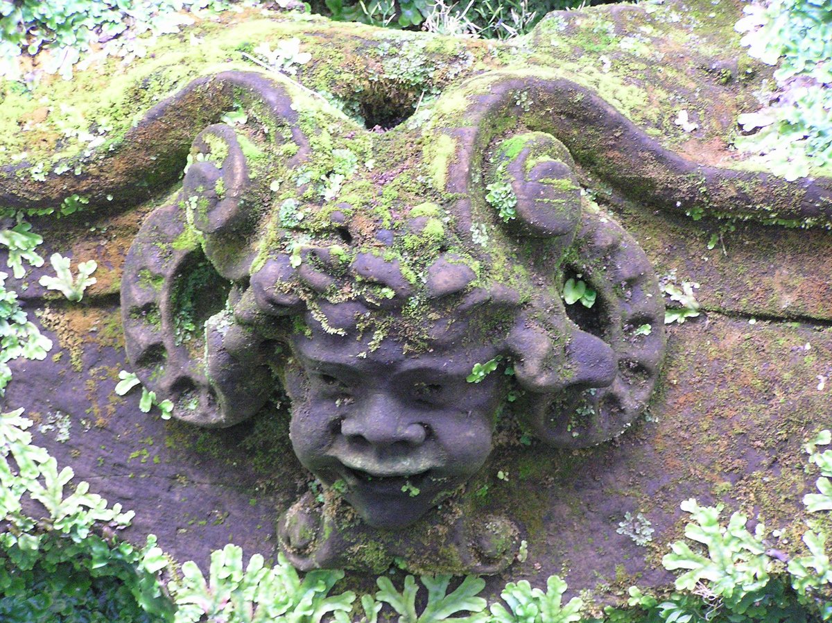 "Mask at the Hever Castle Italian Garden" by Hilary Hoad at ...