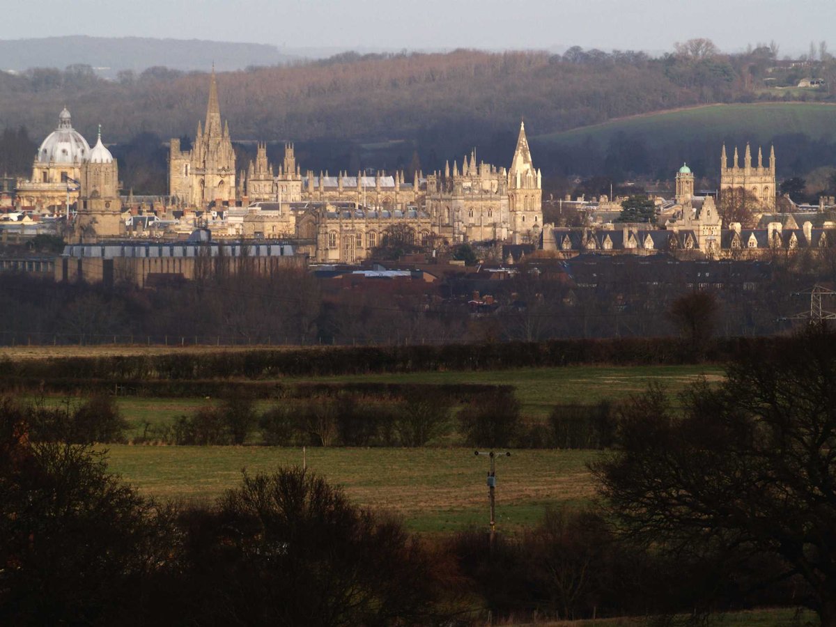 "Oxford, from Boars' Hill" by Tony Tooth at PicturesofEngland.com