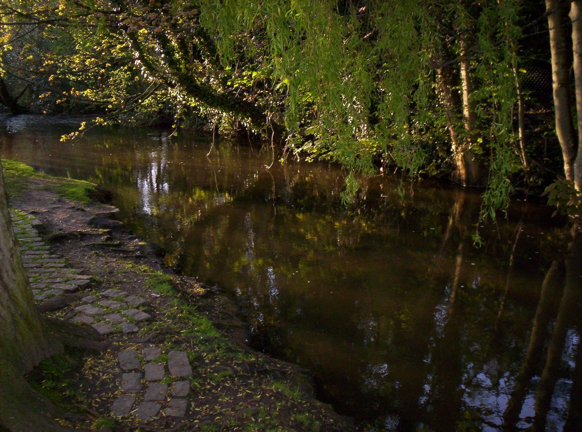 "River Tillingbourne near dusk" by Brian Detweiler at PicturesofEngland.com