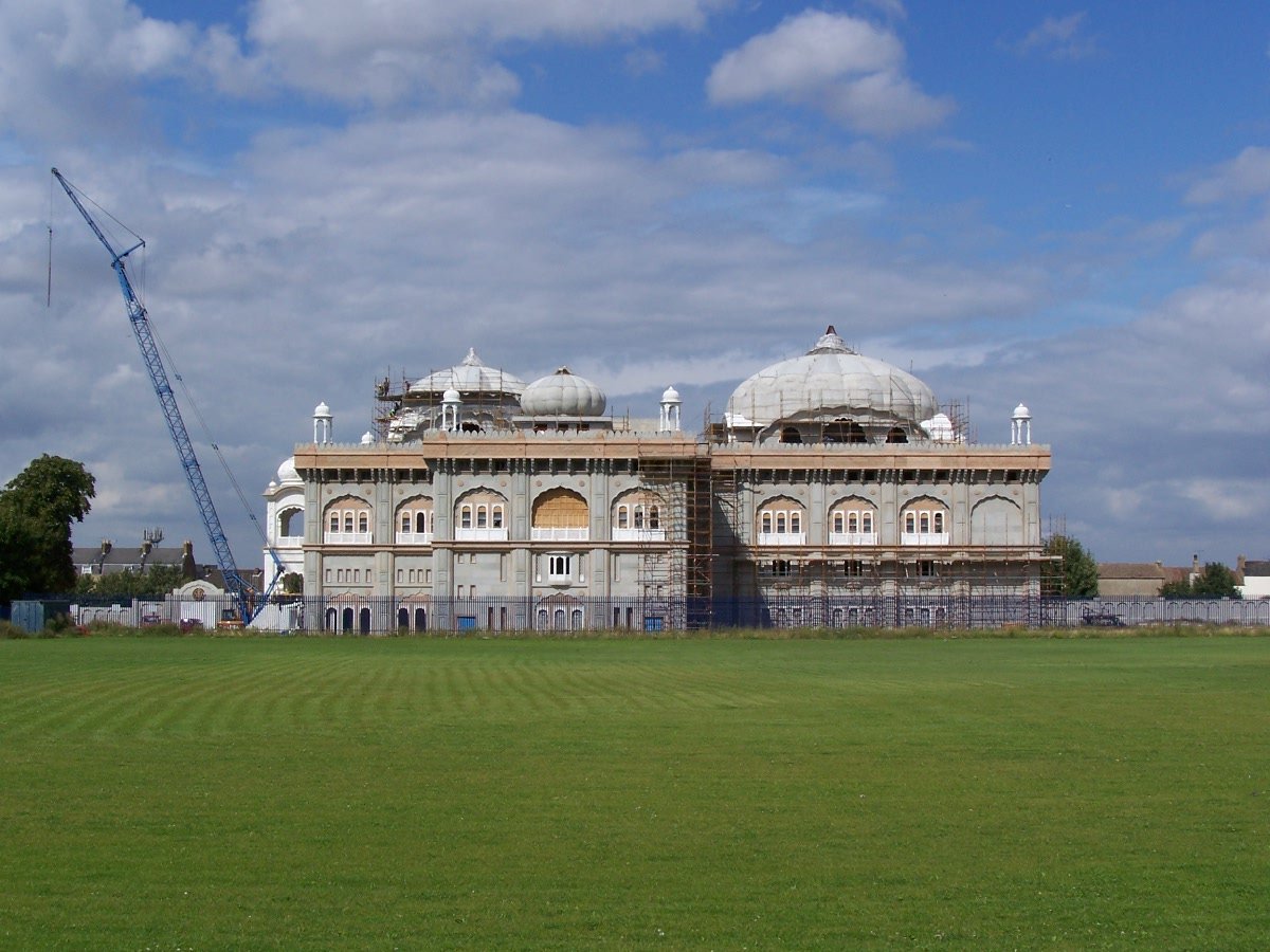 "Sikh Temple nearing completion" by Syd Whittaker at PicturesofEngland.com