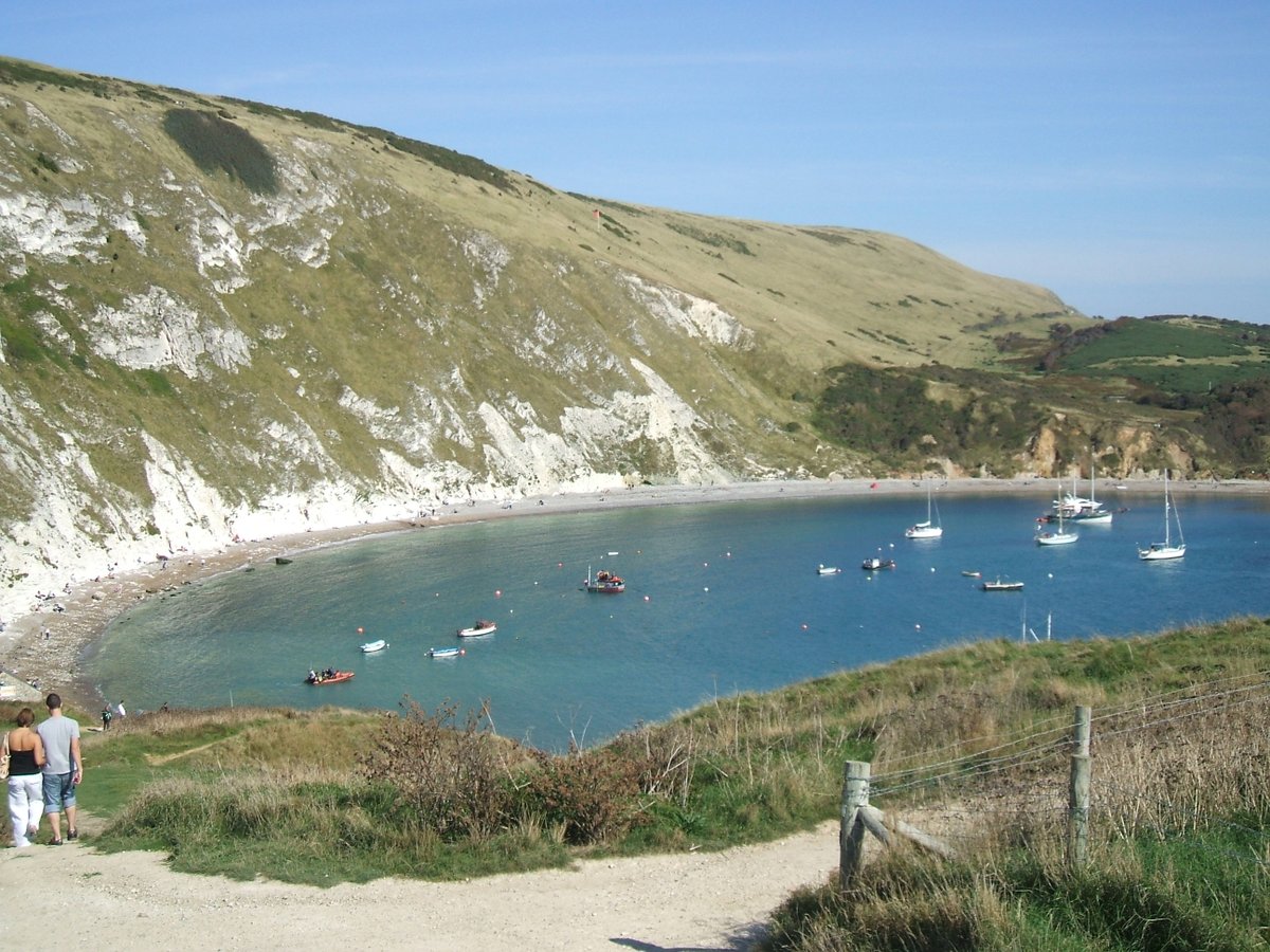 "Lulworth Cove" by Derek Nash at PicturesofEngland.com