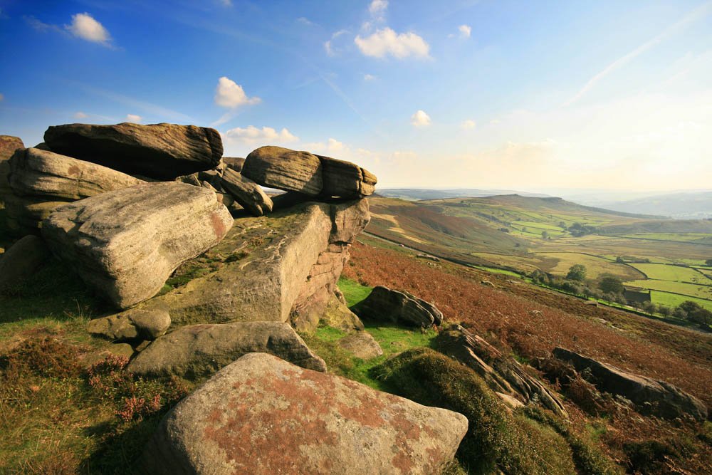 "Stanage Edge" by John Godley at PicturesofEngland.com