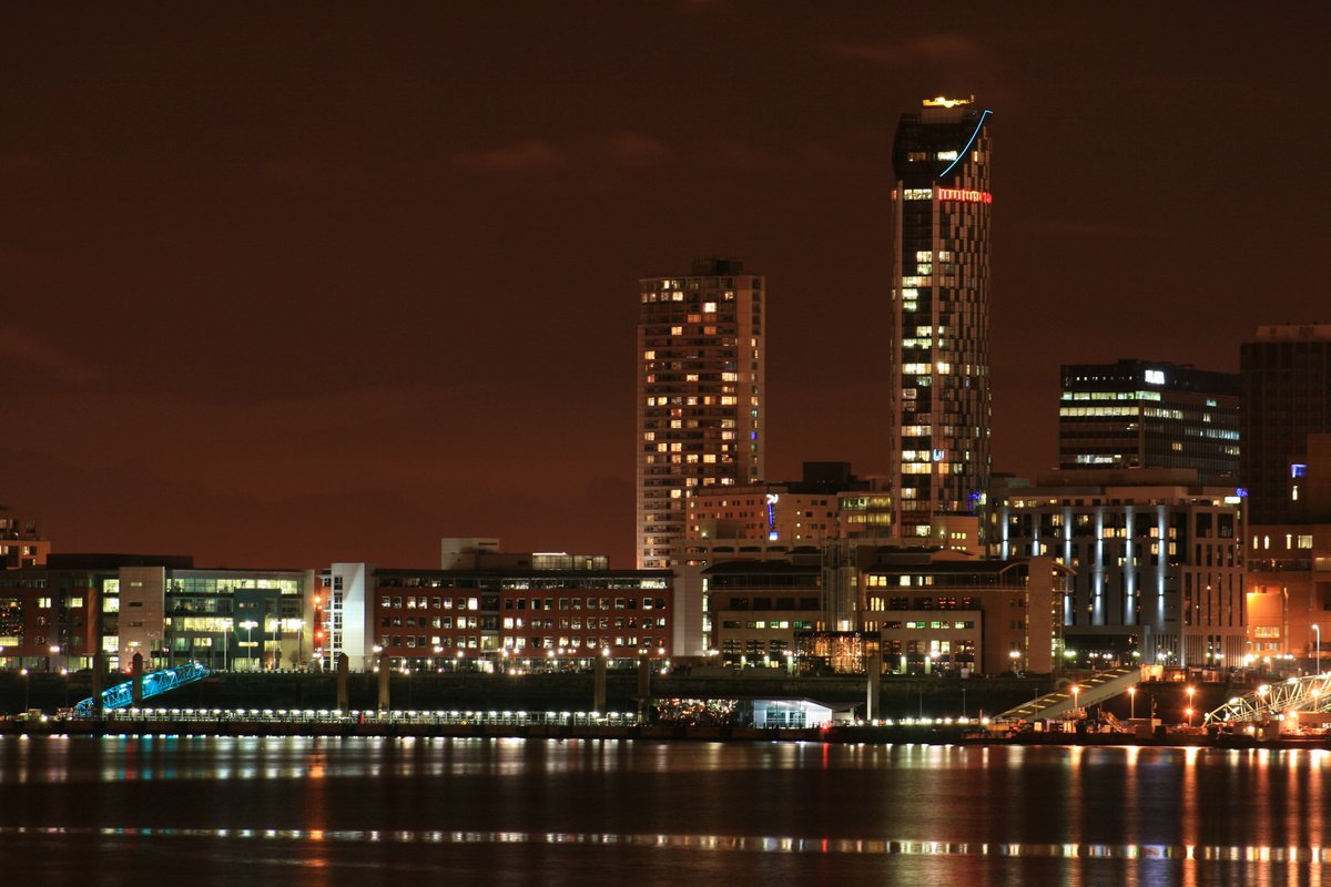 "Liverpool sky line from Woodside Teminal" by Dave Hepworth at ...