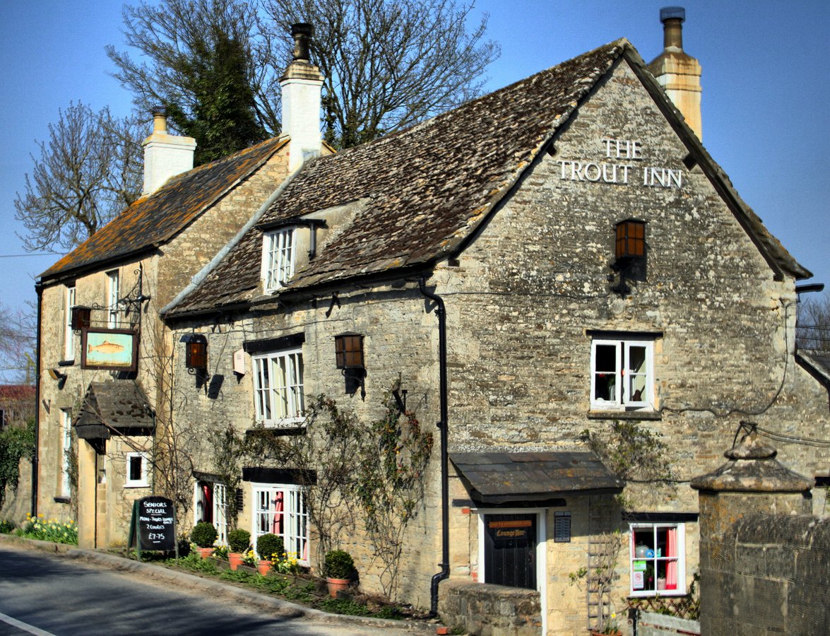 "The Trout Inn" by Bill Swan at PicturesofEngland.com