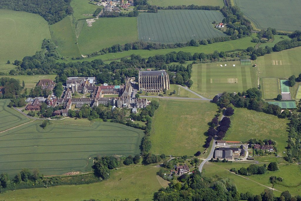 "Lancing College" by Mark Green at PicturesofEngland.com