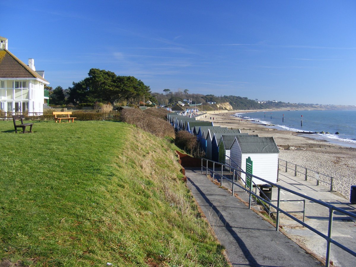 "Avon beach Mudeford looking towards Highcliffe" by Christopher ...