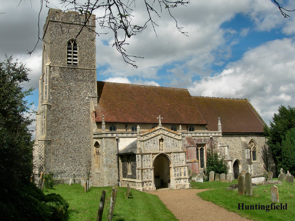 "Huntingfield Church" by Peggy Cannell at PicturesofEngland.com
