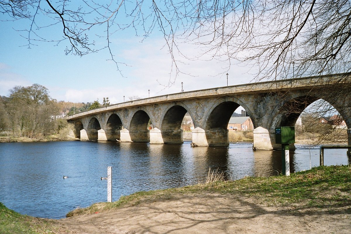 "Hexham County Bridge" by Janice Serginson at PicturesofEngland.com