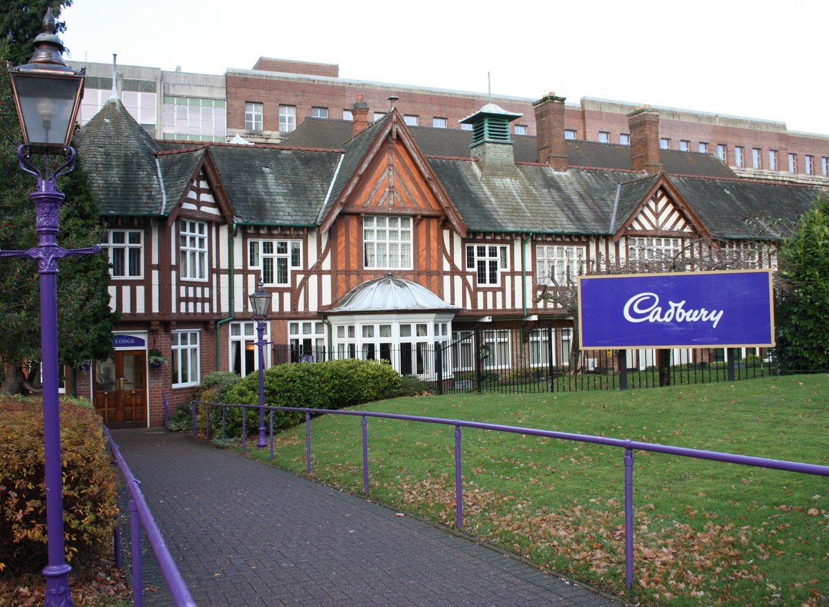 "Cadbury Chocolate Factory" by Raymond Thurlby at PicturesofEngland.com