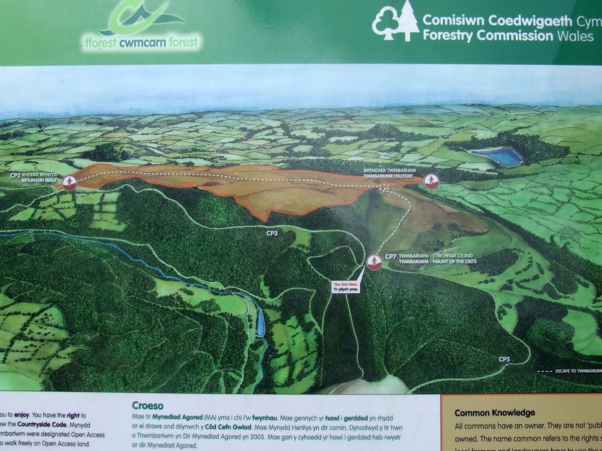 "Cwmcarn Forest Drive" by Martin Wall at PicturesofEngland.com