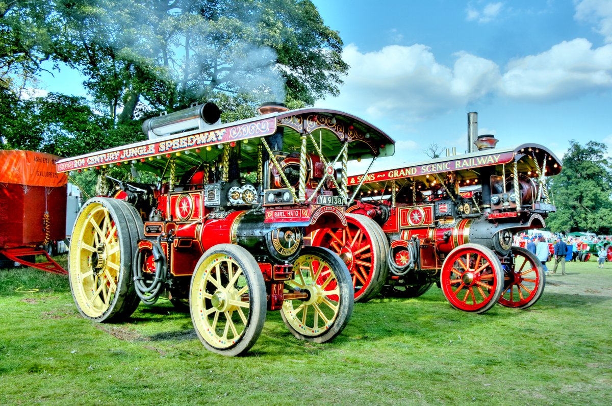 "Steam Rally" by Robert Gwilliam at PicturesofEngland.com