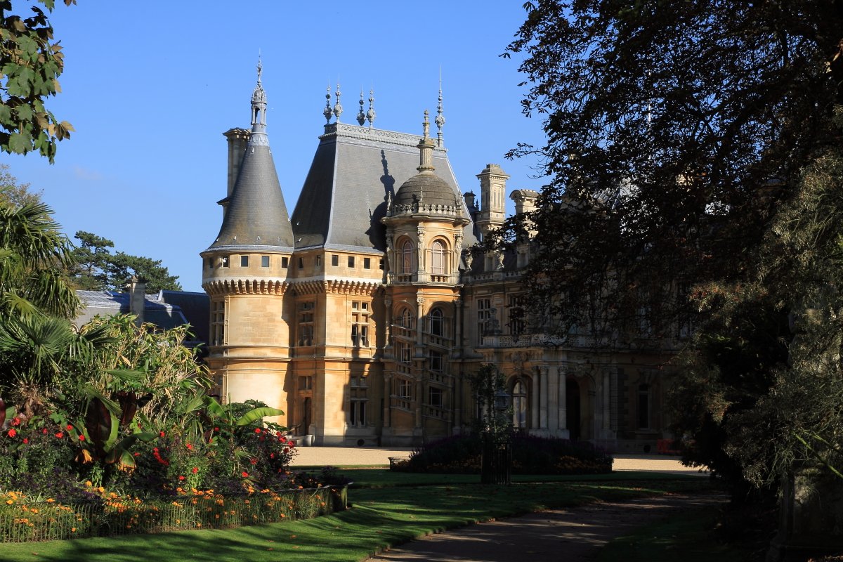 "Waddesdon Manor, North Facade" by Edward Lever at PicturesofEngland.com