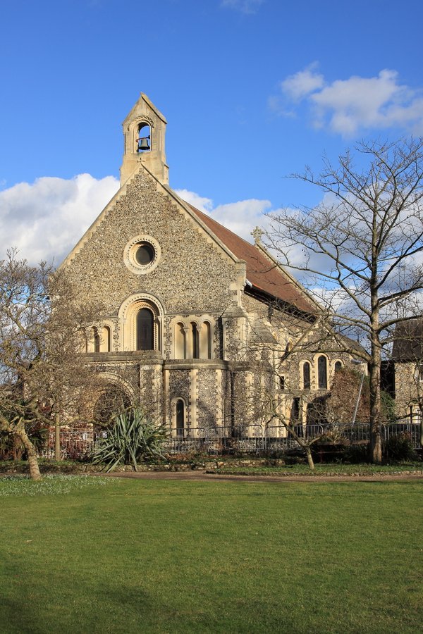"St James' Church, Reading" by Edward Lever at PicturesofEngland.com