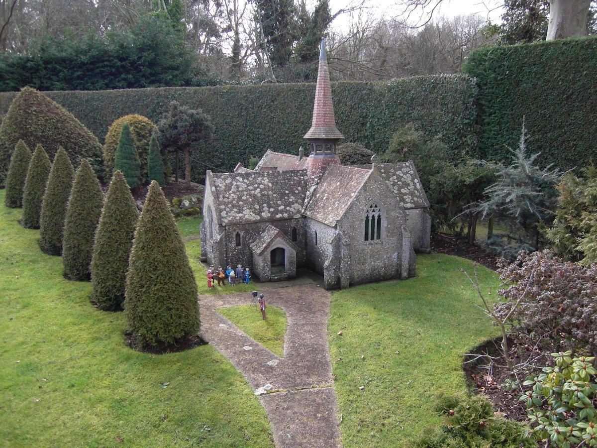 "Model of St Blasius Church. Godshill Model Village." by Nigel Kyte at ...