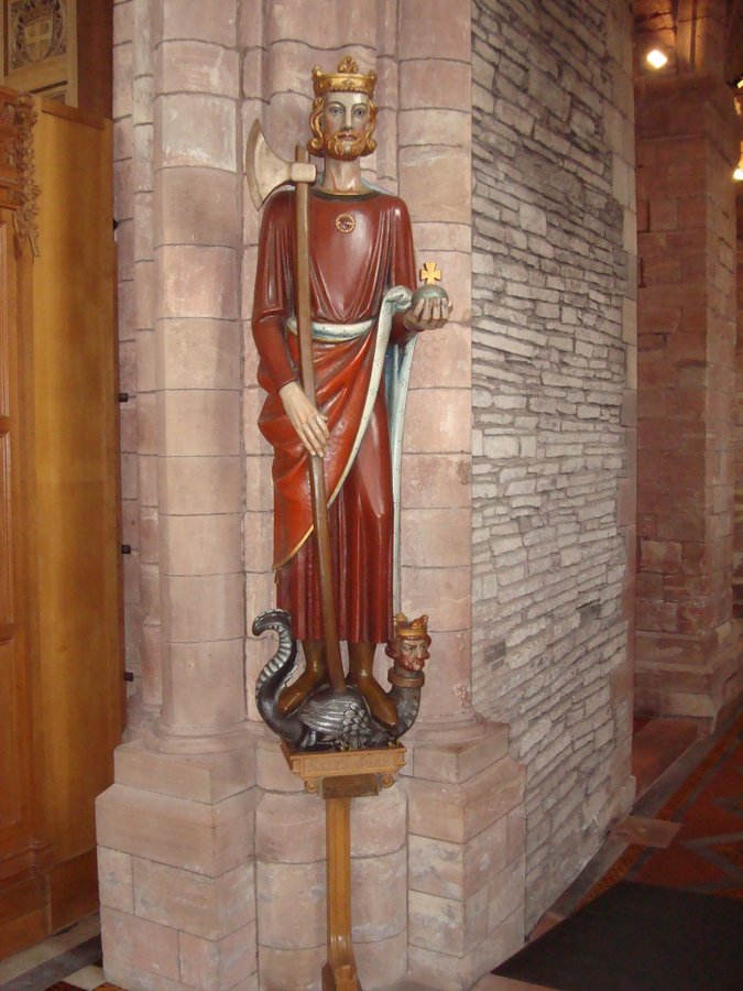 "Statue of St Olaf" by Victor Naumenko at PicturesofEngland.com