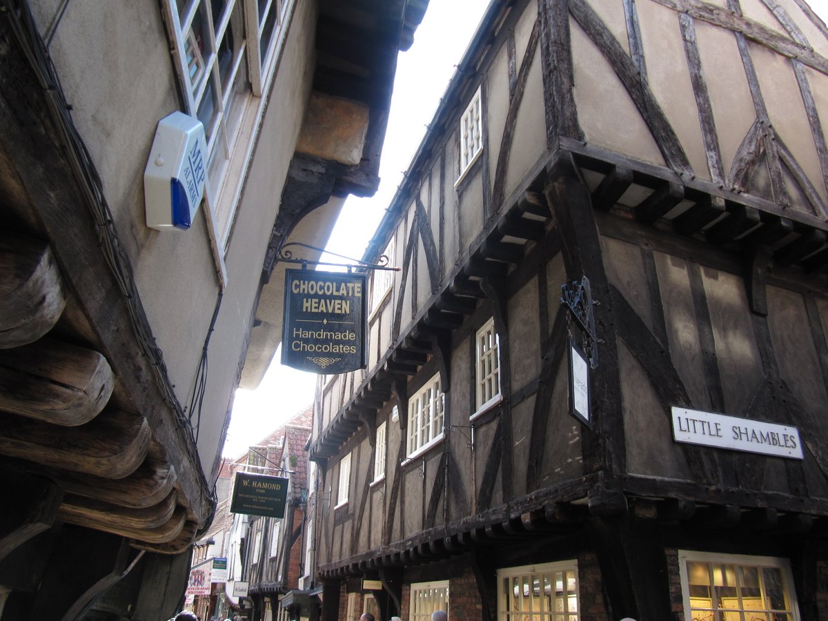 "Little Shambles, York" by Ken Marshall at PicturesofEngland.com