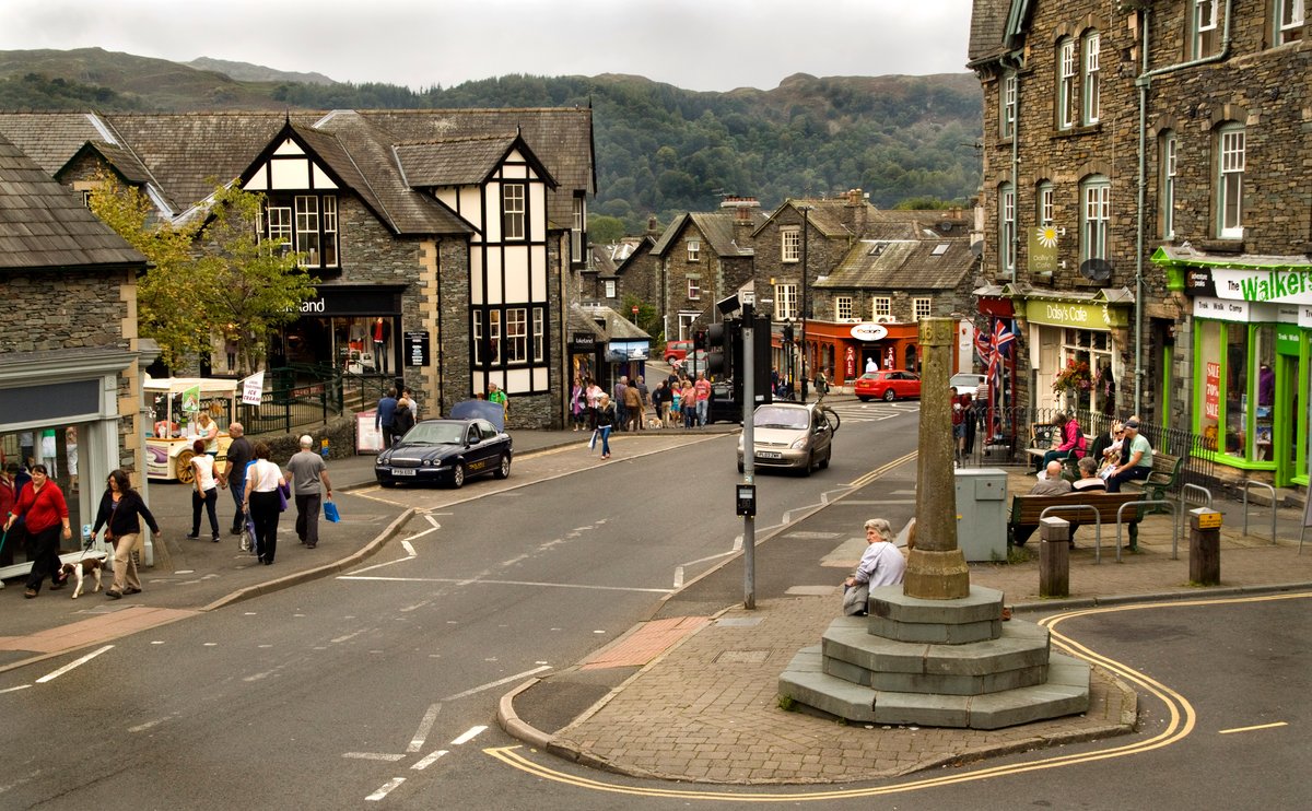 "Ambleside Market Cross" by Dave John at PicturesofEngland.com