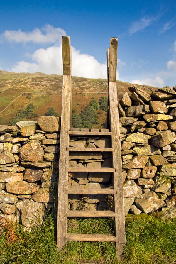 "Ladder stile above Ambleside" by Dave John at PicturesofEngland.com