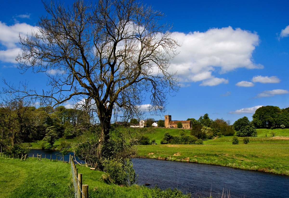 "Great Mitton, Lancashire" by David Swann at PicturesofEngland.com
