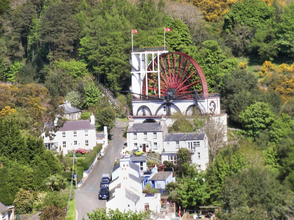 "The Laxey Wheel" by Peggy Cannell at PicturesofEngland.com