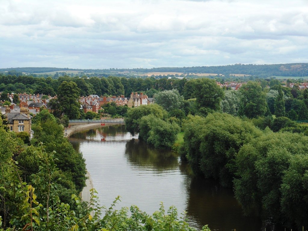 "River Severn at Shrewsbury" by Jenny Fairbrother at PicturesofEngland.com