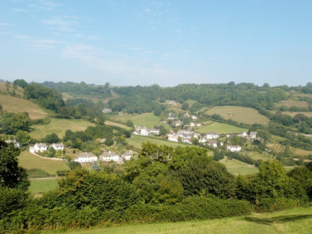 "Branscombe" by Pat Trout at PicturesofEngland.com