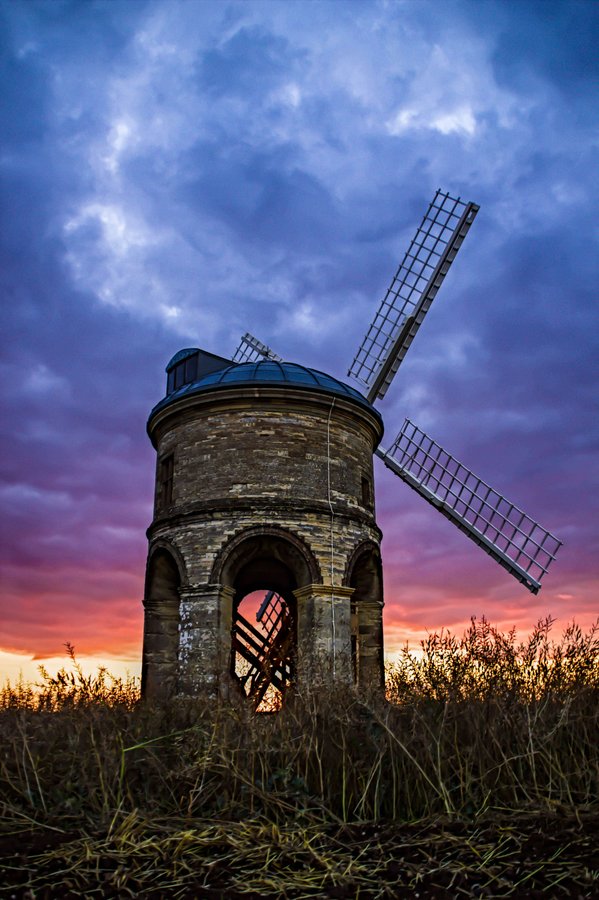 "Chesterton Windmill" by Steve Stain at PicturesofEngland.com