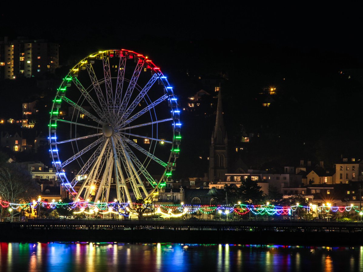 "The big wheel at Torquay" by Paul Traves at PicturesofEngland.com