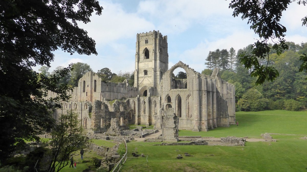 "Fountains Abbey, Ripon, North Yorkshire" by John Skeats at ...