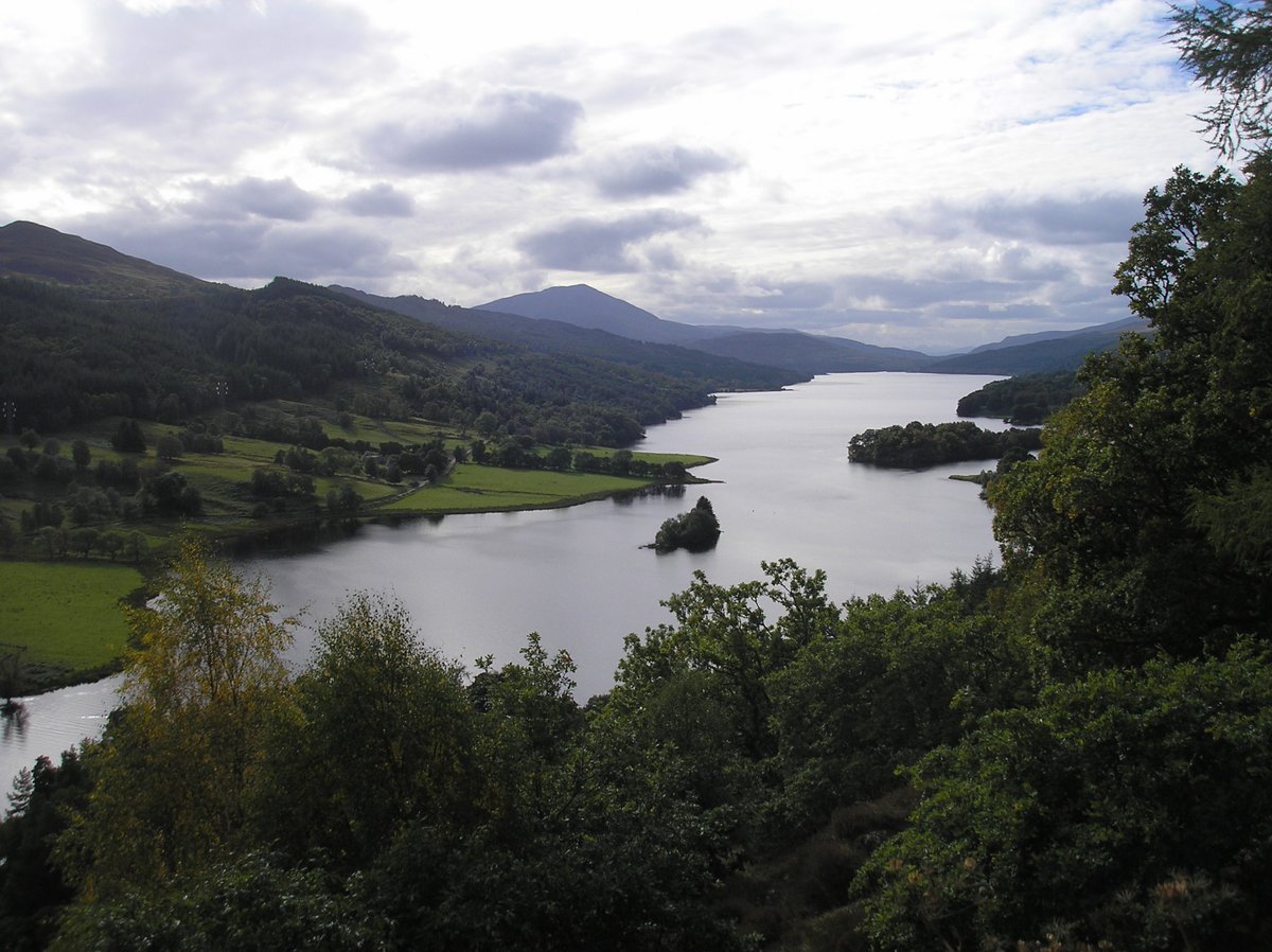"The Queens View, Perthshire." by Richard Butters at PicturesofEngland.com