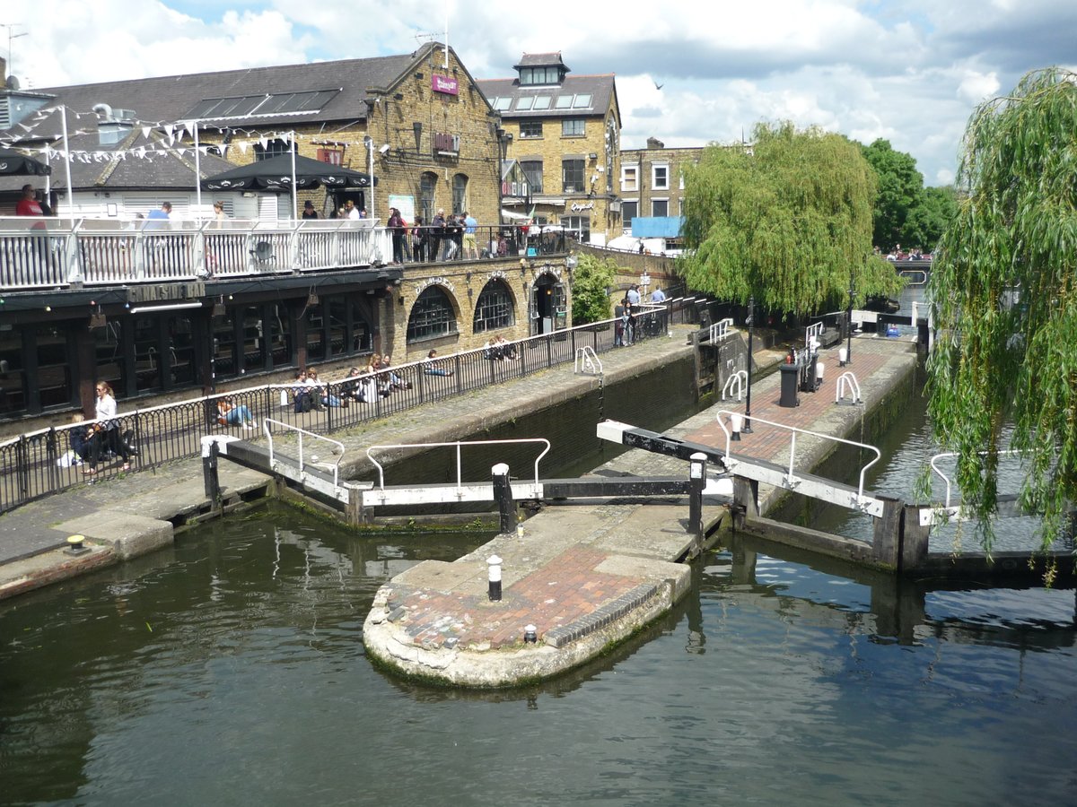 "Regent's Canal - Camden Lock" by Ian Aufflick at PicturesofEngland.com