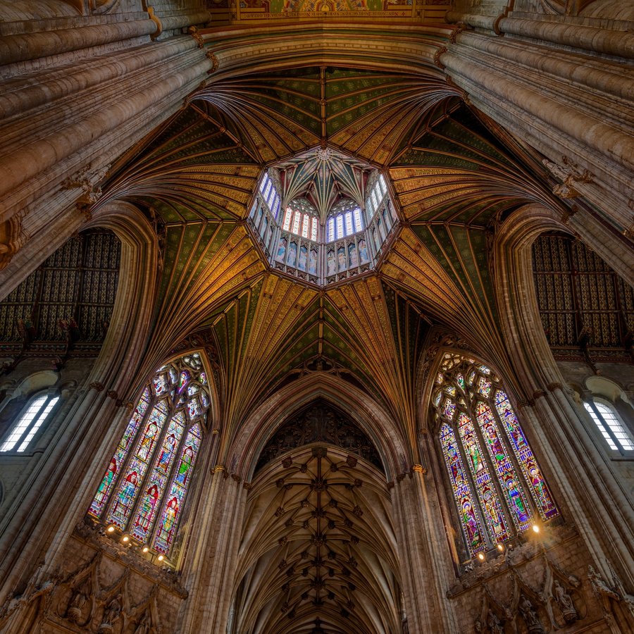 "Ely Cathedral crossing" by Andreas Lindberg at PicturesofEngland.com
