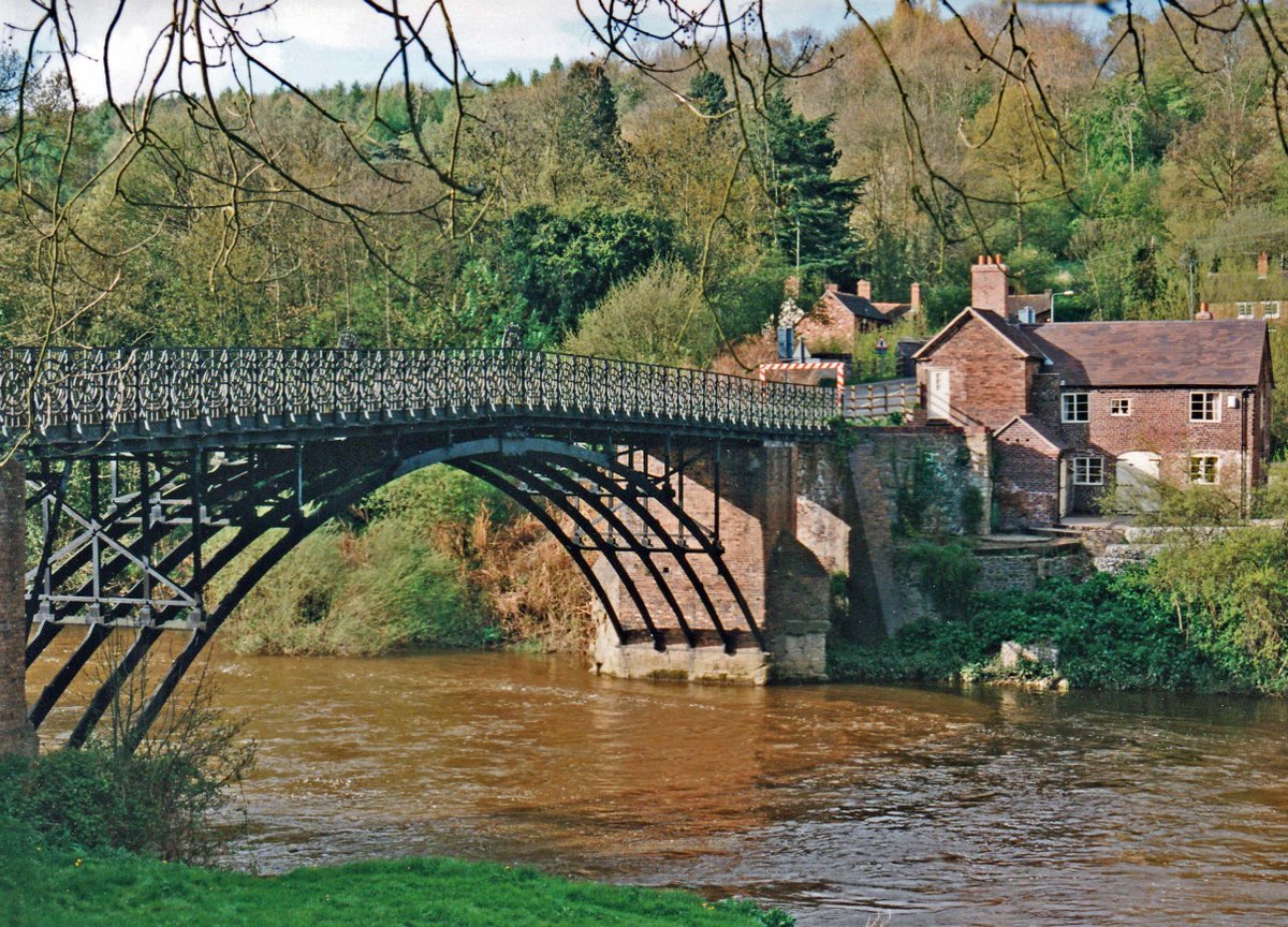 "Coalport Bridge" by Paul V. A. Johnson at PicturesofEngland.com