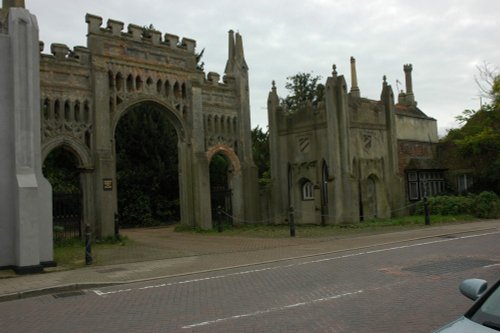 "Gate House to Hadlow Castle in Hadlow, Kent" by Mr J R Priddy at ...